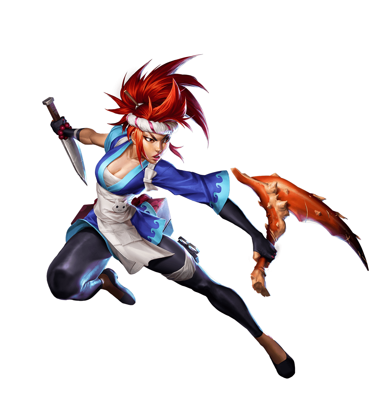 New official Akali art on the newly updated League site : r/akalimains