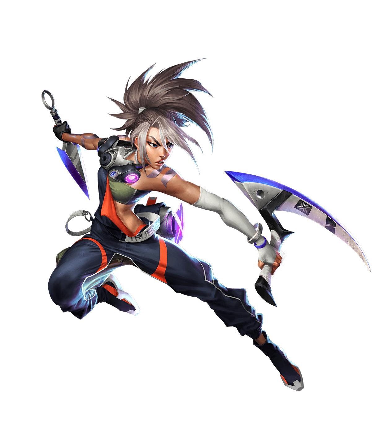 New official Akali art on the newly updated League site : r/akalimains