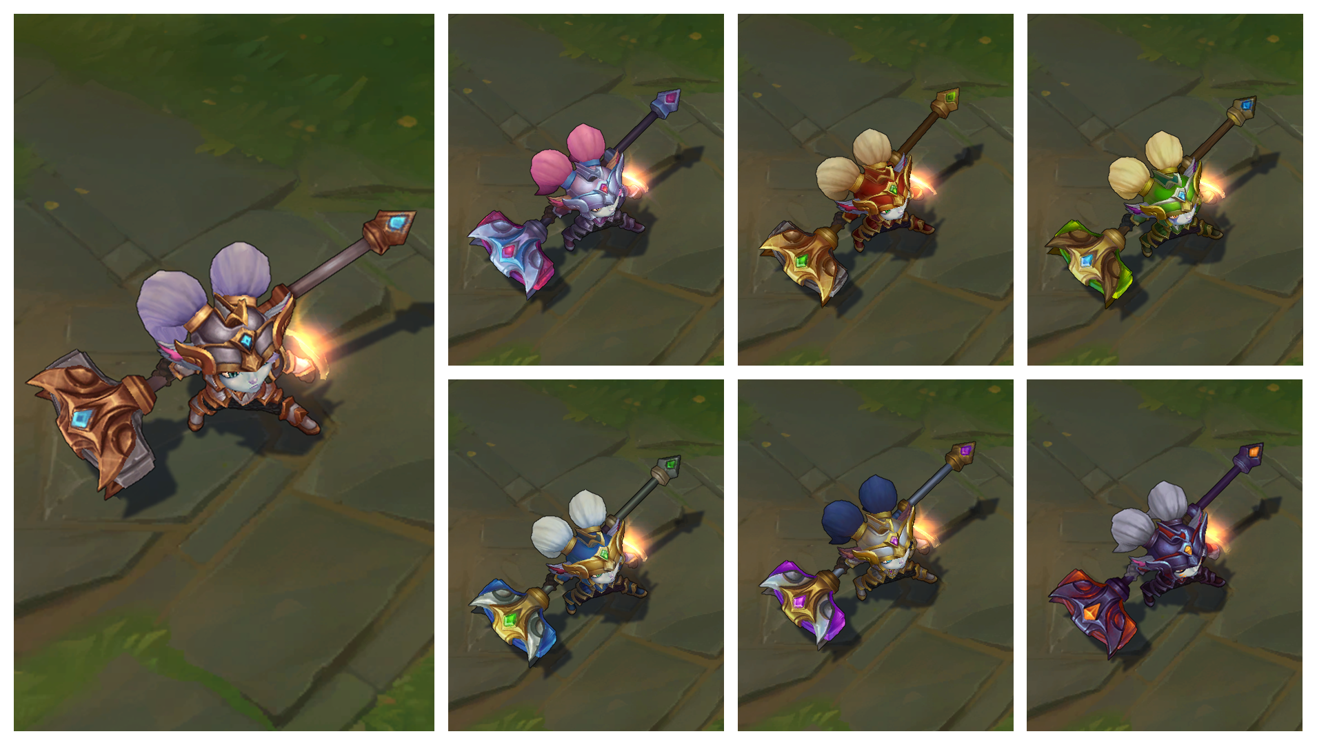 Nowe zestawy Chroma - Pogromca Smoków Braum i Poppy jako Rycerz